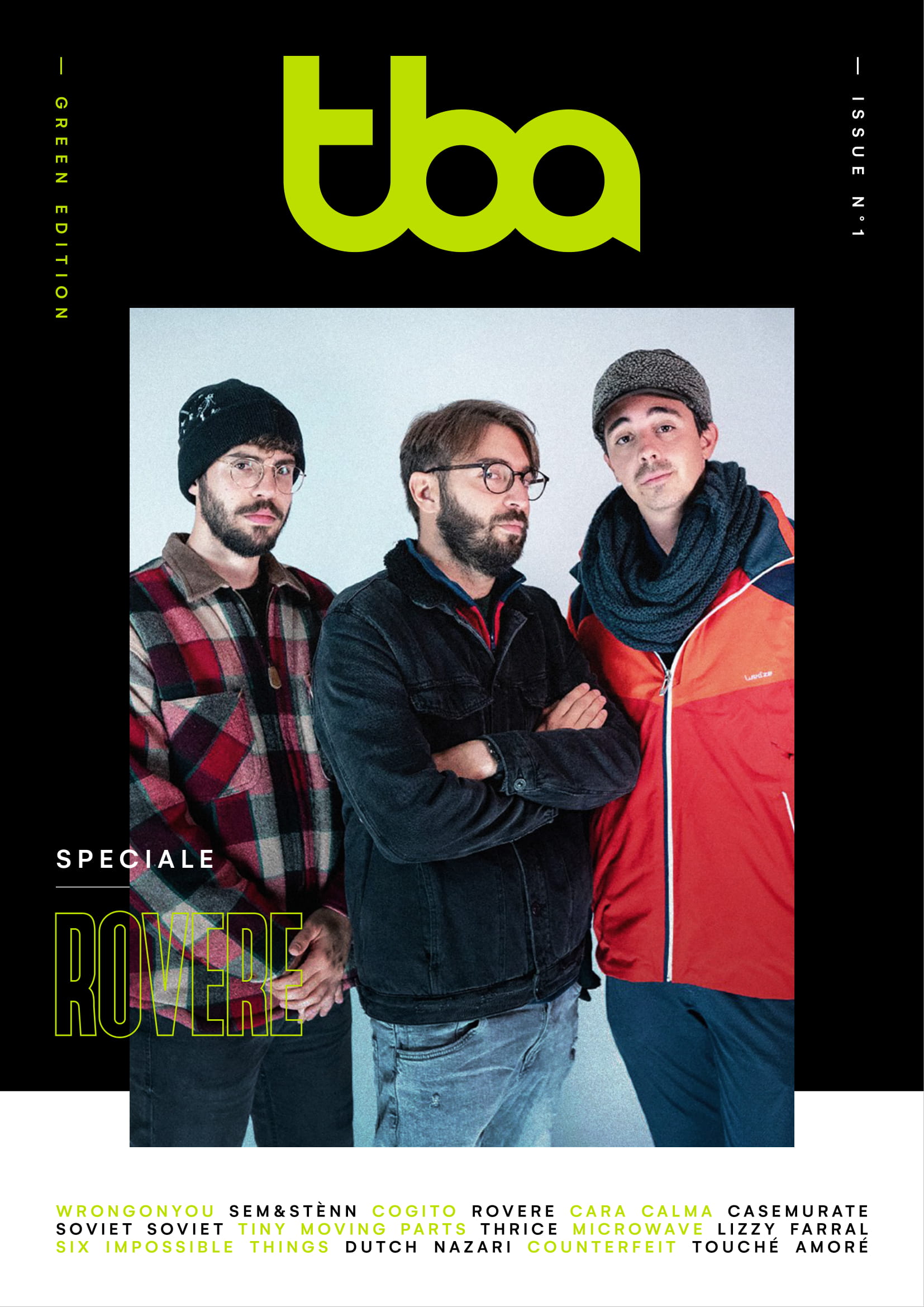 TBA MAGAZINE – ISSUE #1